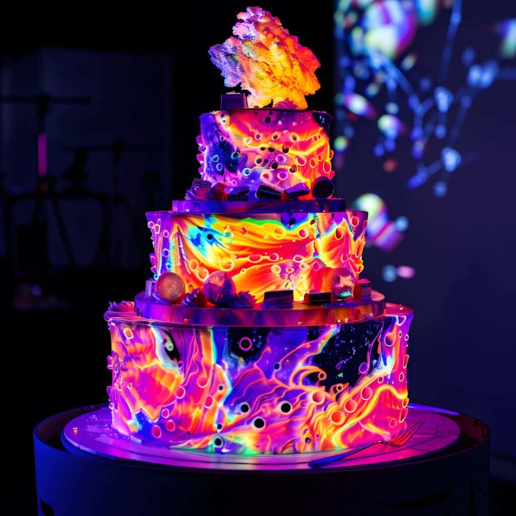 What Is a 3D Projection Wedding Cake? Why It’s the Hottest Trend for ...